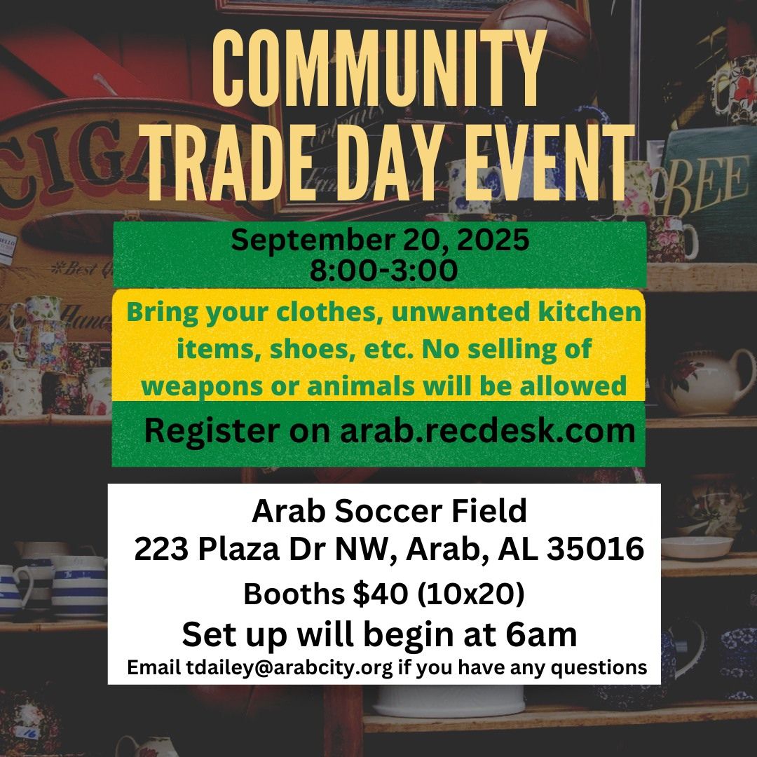 Community Trade Day Event - Arab Chamber of Commerce