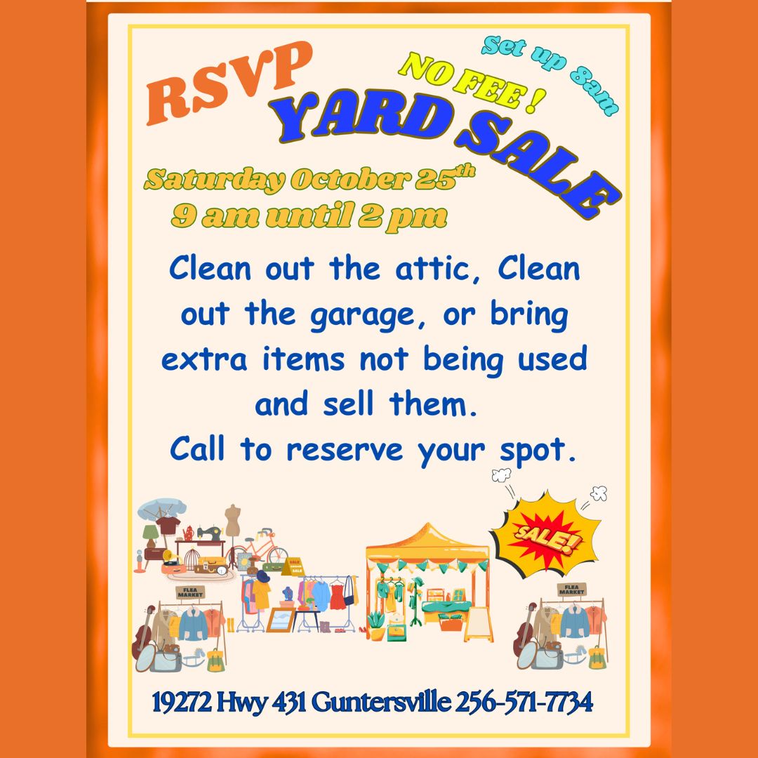 RSVP Yard Sale - Arab Chamber of Commerce